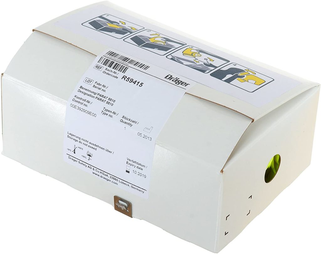 Dräger PARAT 5510 Fire Escape Mask - Firemask UK